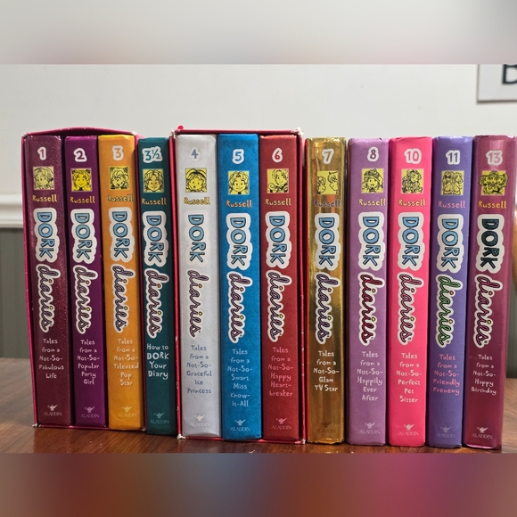 Dork Diaries | Other | Dork Diaries Book Set By Russell Multicolor ...